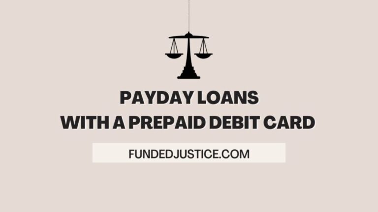 Payday Loans With A Prepaid Debit Card | fundedjustice.com